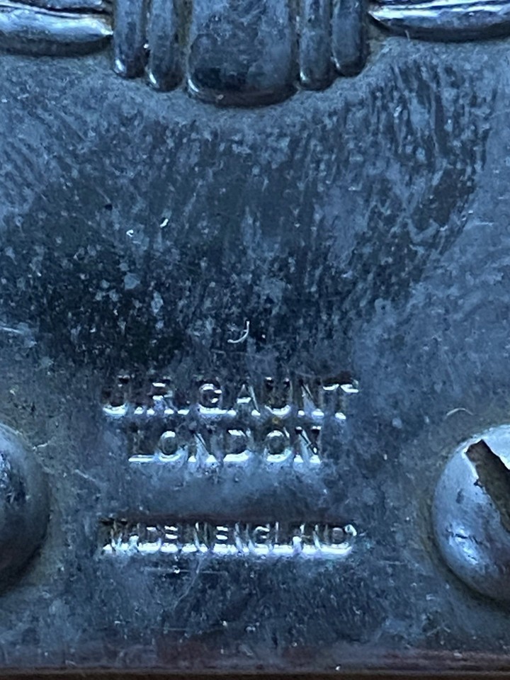 Vintage Car Mascot Badge - JR Gaunt, England Likely St.Christopher JR ...