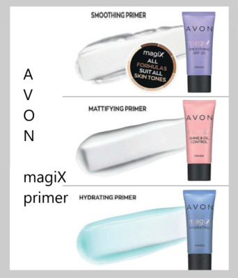 Avon MagiX Face Primer, Make-Up base, 30ml, new, various shades | eBay UK