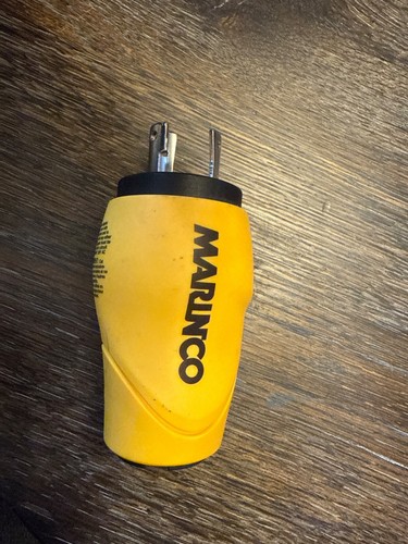 Marinco Shore power Adapter Plug L5-30 125v 3pin 30a - 3pin 20a | eBay
