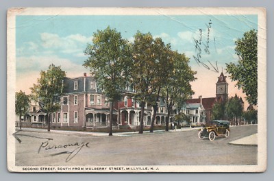 2nd Street MILLVILLE NJ Cumberland County New Jersey—Parsonage Car 1923 ...