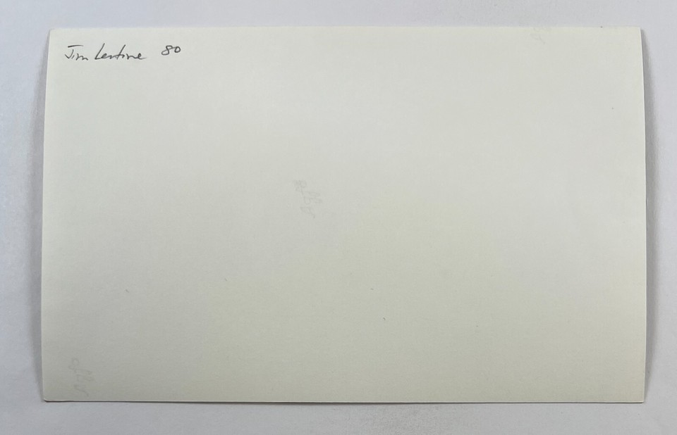 Jim Lentine (1980) Detroit Tigers Vintage Baseball Postcard PCDT | eBay