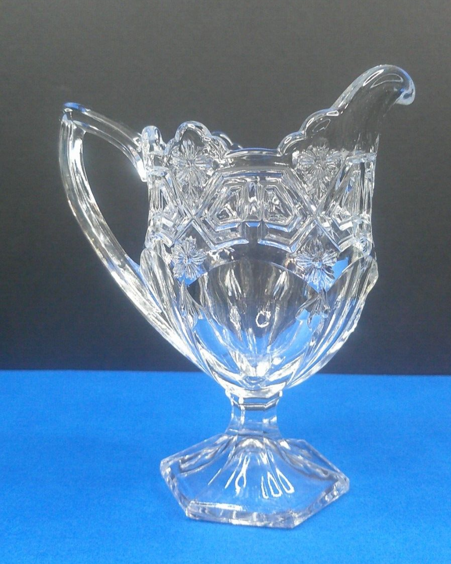 Athenia, #15140, Reverse 44, US Glass, EAPG, Creamer, USA, c 1912, ExCd ...