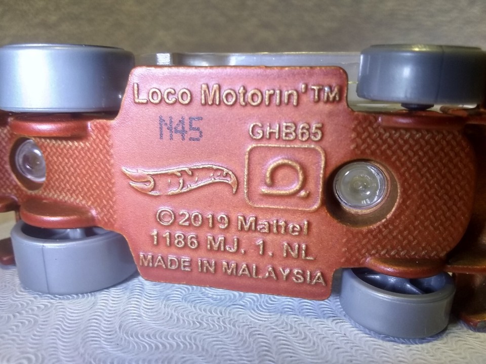 Mattel Hot Wheels 2019 Thomas & Friends Loco Motorin M45 Red Silver ...