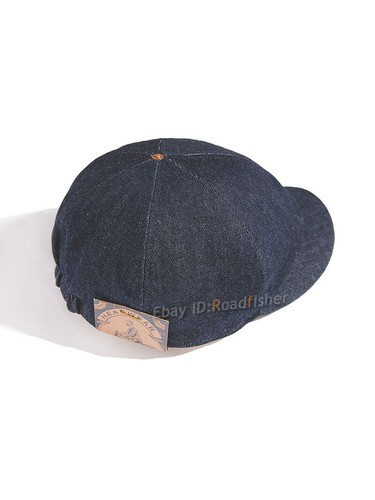 Men's Vintage Cotton Hat Denim Hat Outdoor Adjustable Hat Work Hat ...