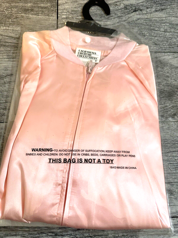 Pink Lady Satin Jacket 1950s GREASE Halloween Childs Large NEW | eBay