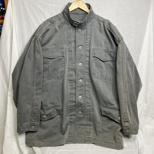 Bugle Boy Chore Jacket Barn Coat Fatigue Heavy Cotton Twill XL 90s gorp ...