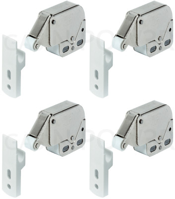 Push To Open Mini Spring Catches Automatic Cabinet Caravan Door Latches ...
