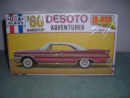 Factory Sealed Vintage 1960 Desoto Adventurer kit C-4460 by Jo-han | eBay