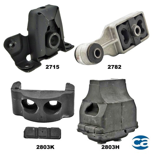 Engine Front Torque, Front Right, & Trans. Mount Set 4Pcs for Chevrolet ...