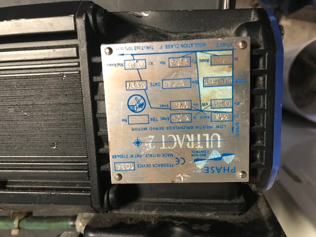 Servo Motor, Phase-Motion UL503, 4.2Nm, 2.9A, with Alpha SP100 Gearbox ...