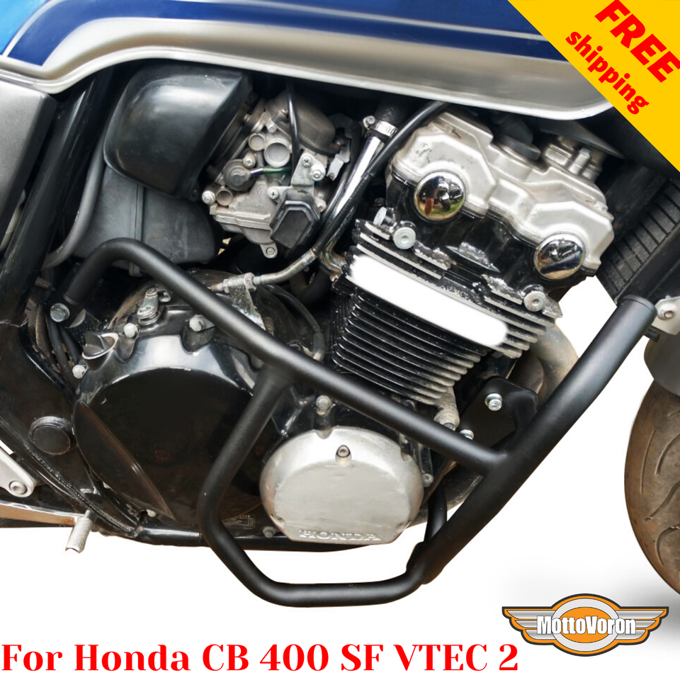 For Honda CB 400 VTEC 2 Engine guard CB 400 Super Four Spec 2 Crash ...