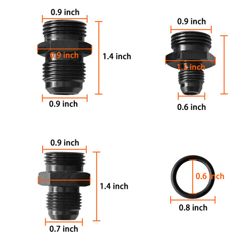 100 Micron Cleanable Inline Fuel Filter Bracket For 6AN 8AN 10AN 50mm ...