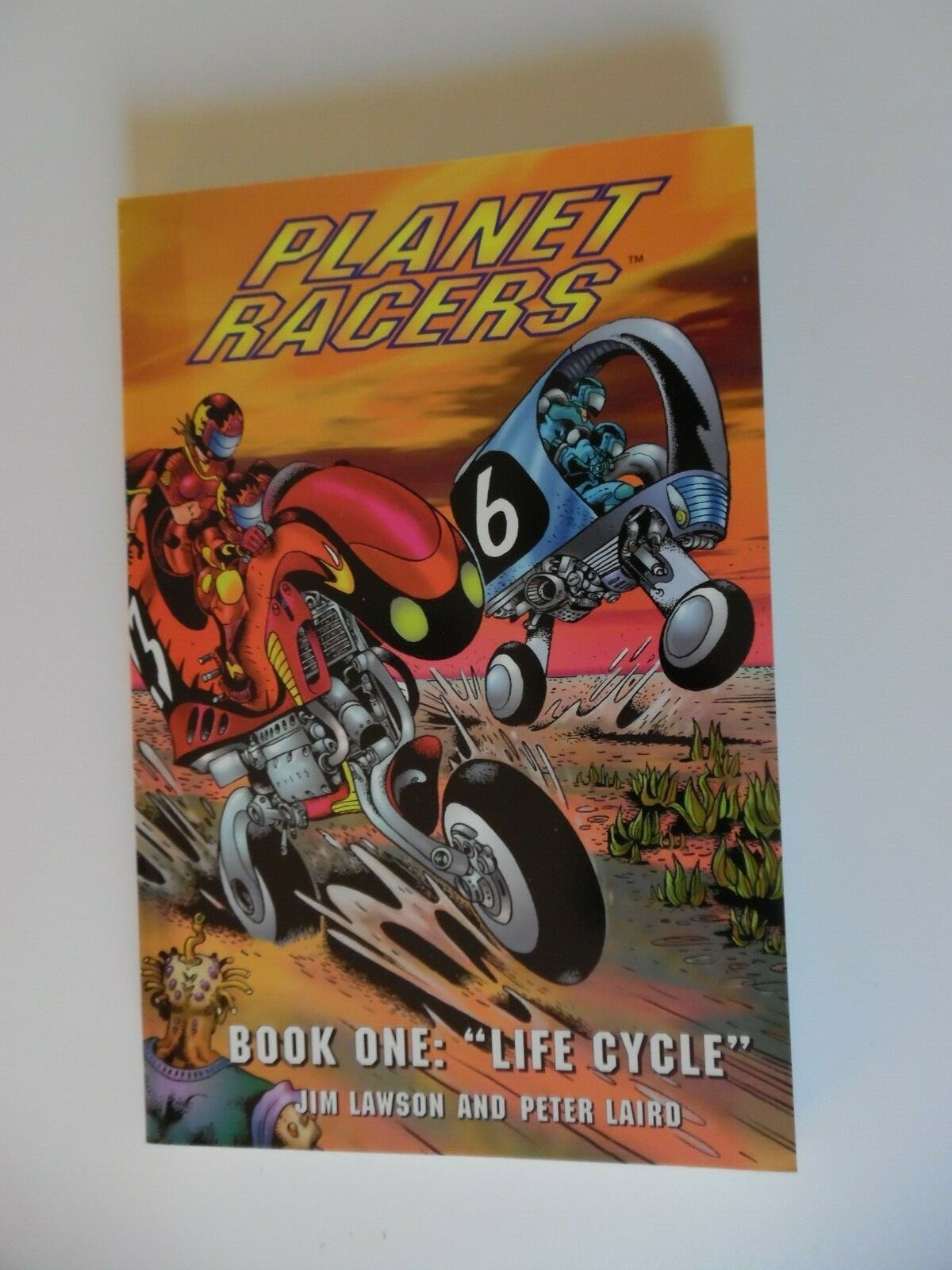 PLANET RACERS GRAPHIC NOVEL by PETER LAIRD and JIM LAWSON - BOOK #1 | eBay