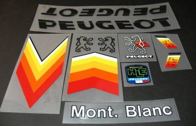 Decals, Stickers - Peugeot Bicycle Decal - Nelo's Cycles