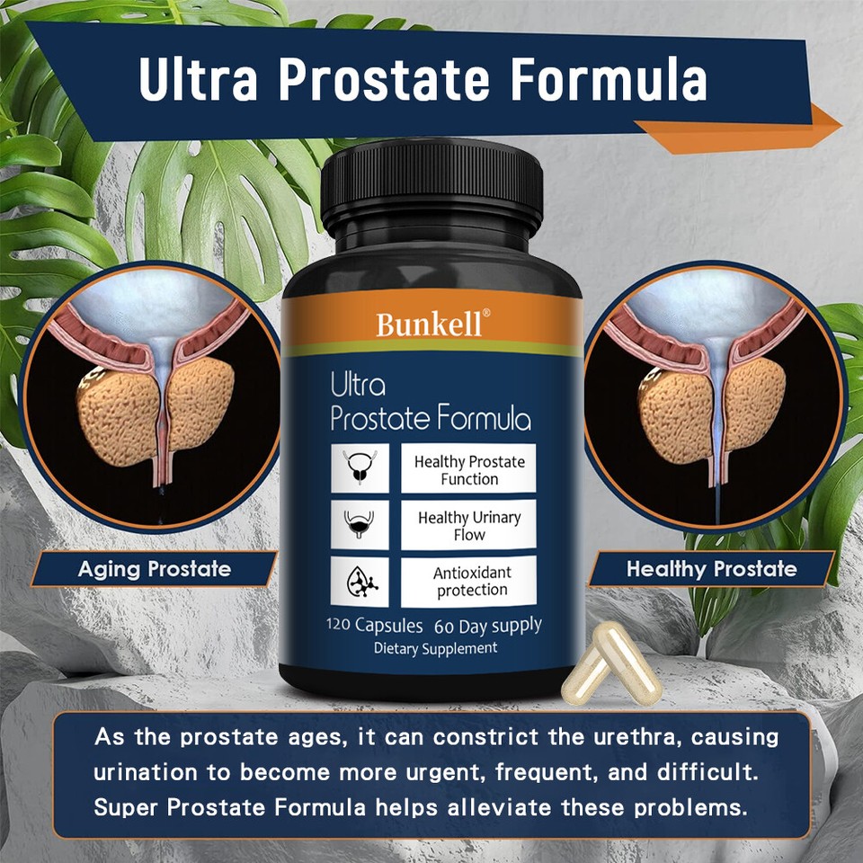 Ultra Prostate Formula - Prostate Supplement Urinary Support Capsules ...