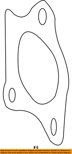 MERCEDES OEM 12-14 ML350 Turbo Turbocharger-Gasket 6421420481 | eBay