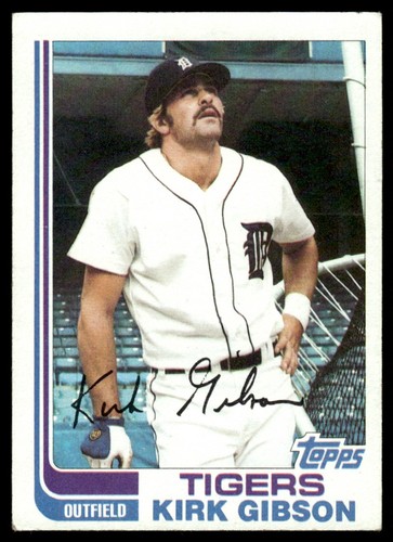 1982 Topps Kirk Gibson Detroit Tigers #105 | eBay