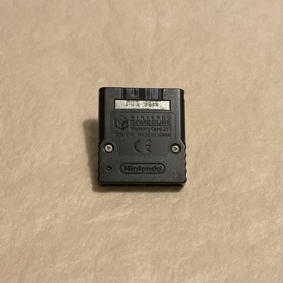 Official Nintendo GameCube Memory Card DOL-014 251 Blocks Tested | eBay