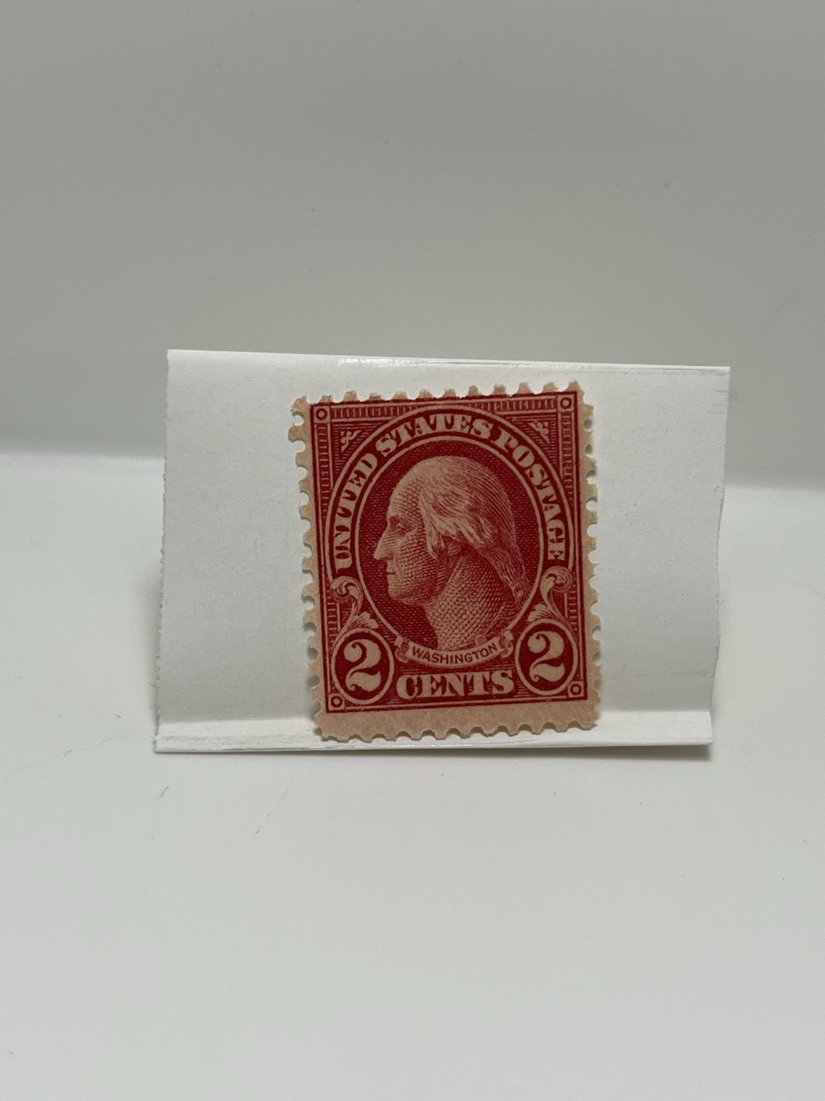 Very Rare George Washington Red Two 2 Cent Postage Stamp | eBay