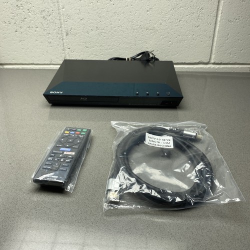Sony BDP-S3100 Blu-Ray DVD Player Wi-Fi Streaming W New Remote & New ...