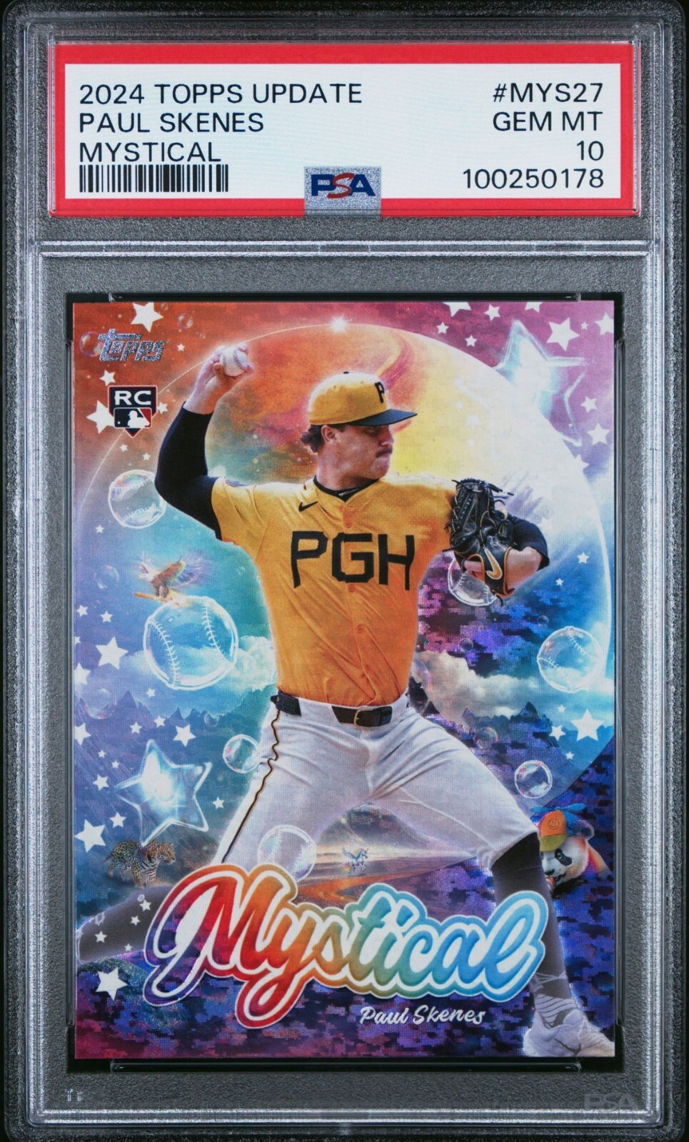 Paul Skenes 2024 Topps Update #MYS-27 Mystical Price Guide - Sports ...