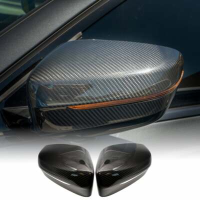 For 2019-2021 BMW G20 G21 330i M340i 3-Series Real Carbon Fiber Mirror ...