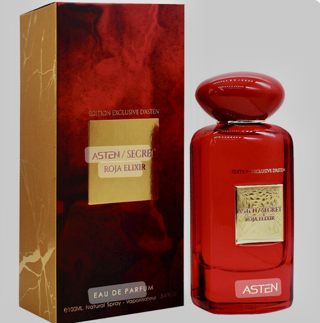 Secret Roja Elixir by Asten Eau De Parfum For Women. Floral, Elegant ...