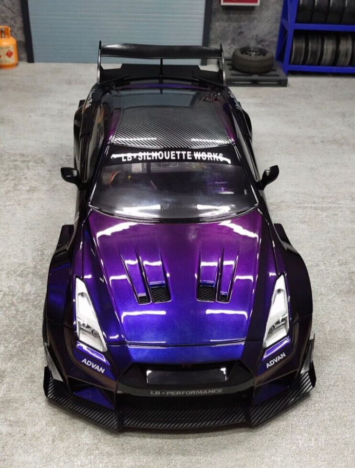 1/10 Liberty Walk Nissan GTR R35 Drift & On-Road RC Car Body Shell ...