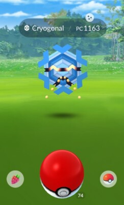 Pokémon Go Shiny Cryogonal - Mini PTC 80K Stardust/Registered | eBay