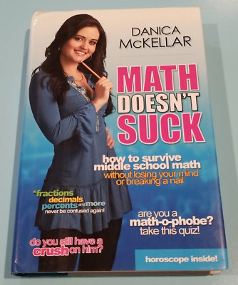 Danica McKellar Signed Autographed Book Math Doesn't Suck | eBay