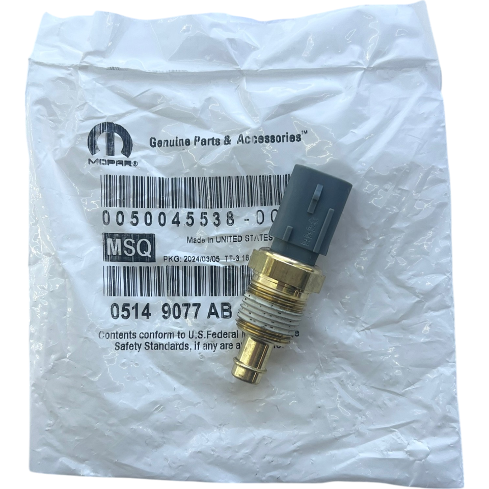 08-24 Engine Coolant Temp Sensor DODGE CHRYSLER JEEP RAM MOPAR ...