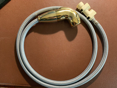 Moen Spray Head & Hose Assembly Model 136103P + 136102 Hydrolock Hose ...