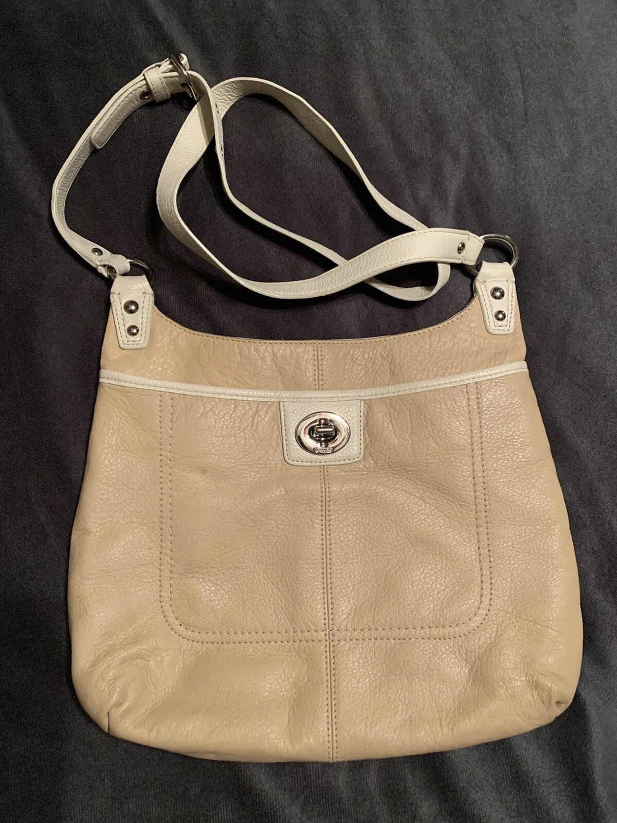 Coach Purse Mushroom/Light Tan | eBay