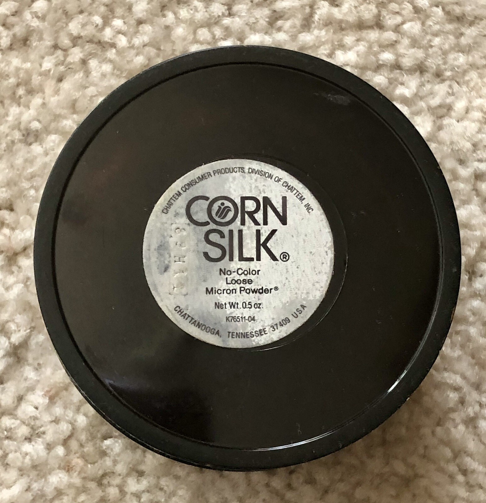 Vintage Corn Silk CornSilk Loose Powder Makeup Container Only | eBay