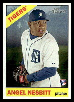 2015 Topps Heritage #508 Angel Nesbitt RC Detroit Tigers | eBay