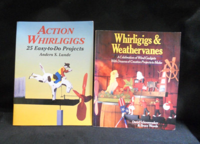 ACTION WHIRLIGIGS & WHIRLIGIGS & WEATHERVAVES ~2 BOOK LOT | eBay