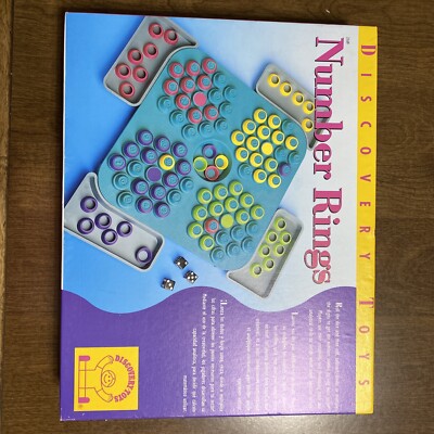 Discovery Toys 3169 Number Rings Educational Game Classroom Homeschool ...