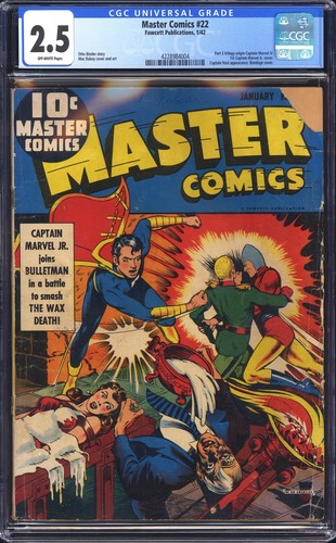 Master Comics 22 CGC 2.5 | eBay