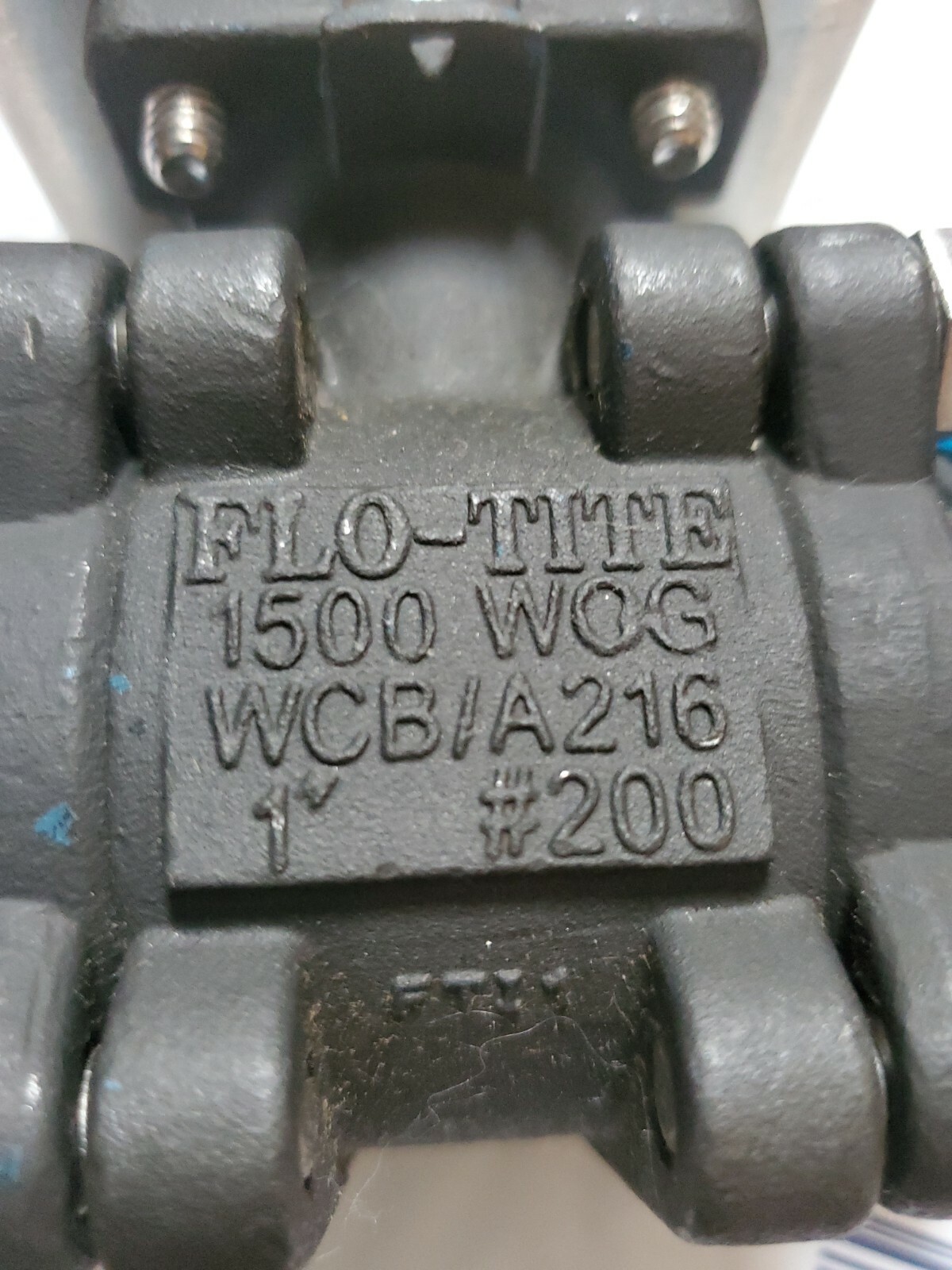 FLO-TITE WCB/A216 1" VALVE 1500 WOG #200 | eBay