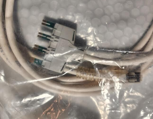 Krone 7FT TP6TB-WT07 PC U8 TO RJ45 T5688 CAT 6 White | eBay