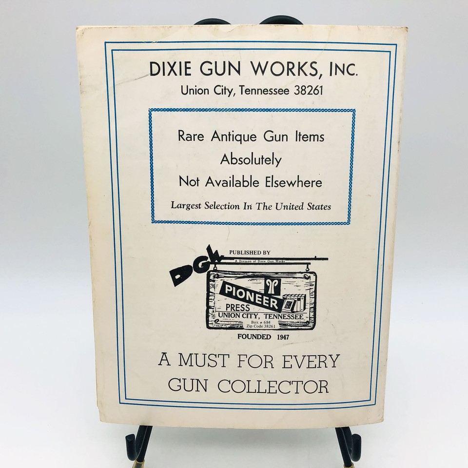 Dixie Gun Works Catalog No 124 Rare Antique Gun Supplies Union City ...