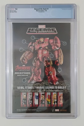 Howard The Duck 1 CGC 9.8 1:25 Ron Lim Variant Cover First Appearance ...