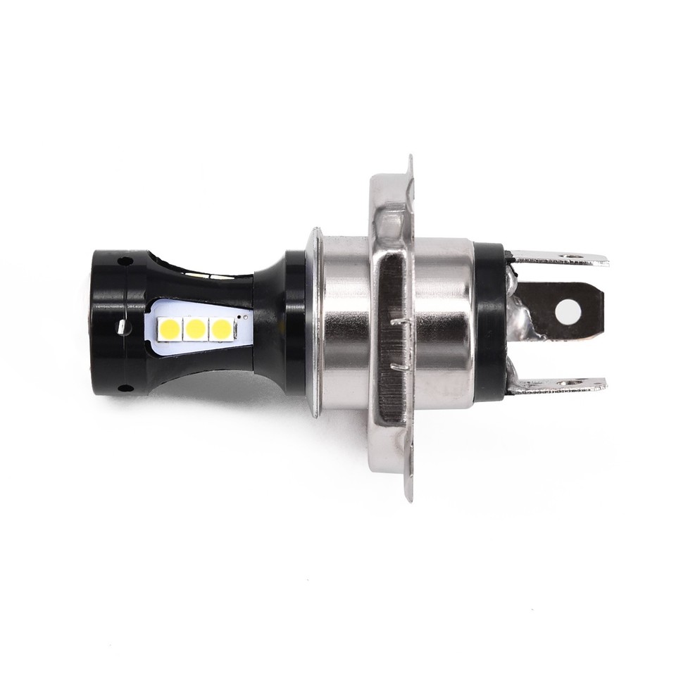 H4 LED Bulb For Foggy Conditions Dual Filament Design Even Light ...