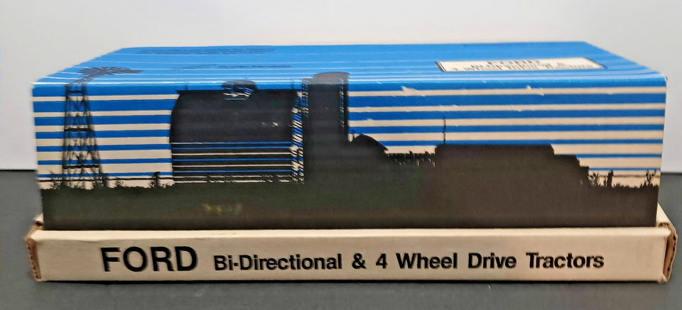 SCALE MODELS 1/32 Ford 256 Bi-Directional & 846 4 Wheel Drive Tractors ...