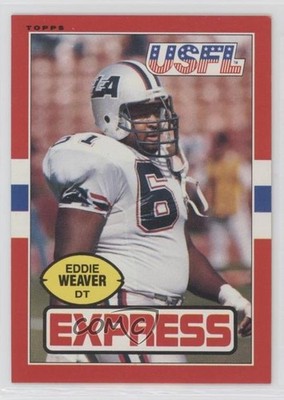 1985 Topps USFL Eddie Weaver #64 | eBay