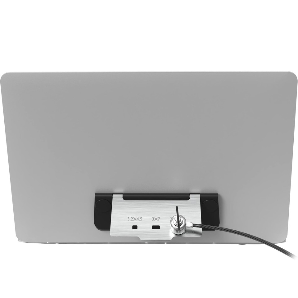 Laptop Tablet Cable Lock with Universal Adhesive Metal Plate K-Slot ...