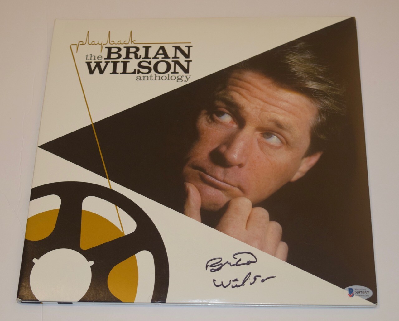 Brian Wilson Signed Autograph THE ANTHOLOGY Record Vinyl The Beach Boys ...