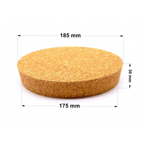Large Cork Lid - Tapered Cork Stopper, Cork Bung, Natural Cork, Lid for ...
