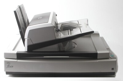 Fujitsu Limited Fi-6770 Color Flatbed Image Document Scanner w/ ADF ...