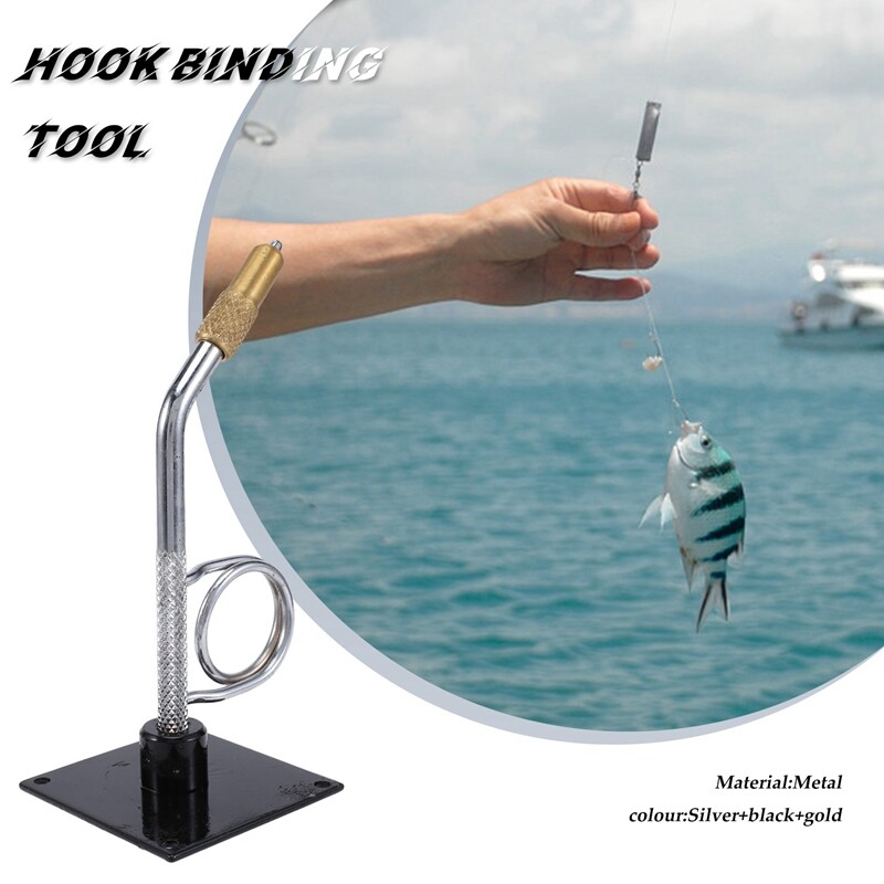 Portable Fly Tying Vise with Base Rotary C-Clamp Fish Tackle Kit ...